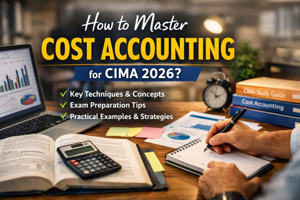 Cost Accounting for CIMA 2026? Study Plan, Models and Tips